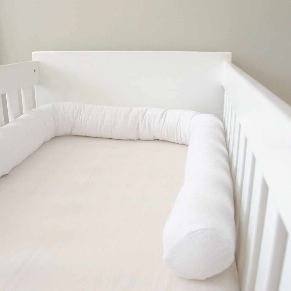 Muslin Cot Noodle Bumper – Mingo Rose